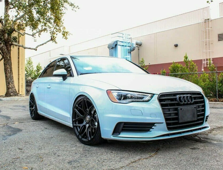 Audi A4 Black Rims