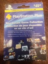 Sony Playstation Plus 1 Year Subscription Card - 3000133 for sale ...