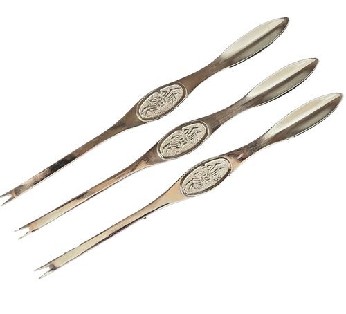 Vintage Stainless Steel 8 1/4" Crab and Lobster Fork Picks ~ Set of 3 ...