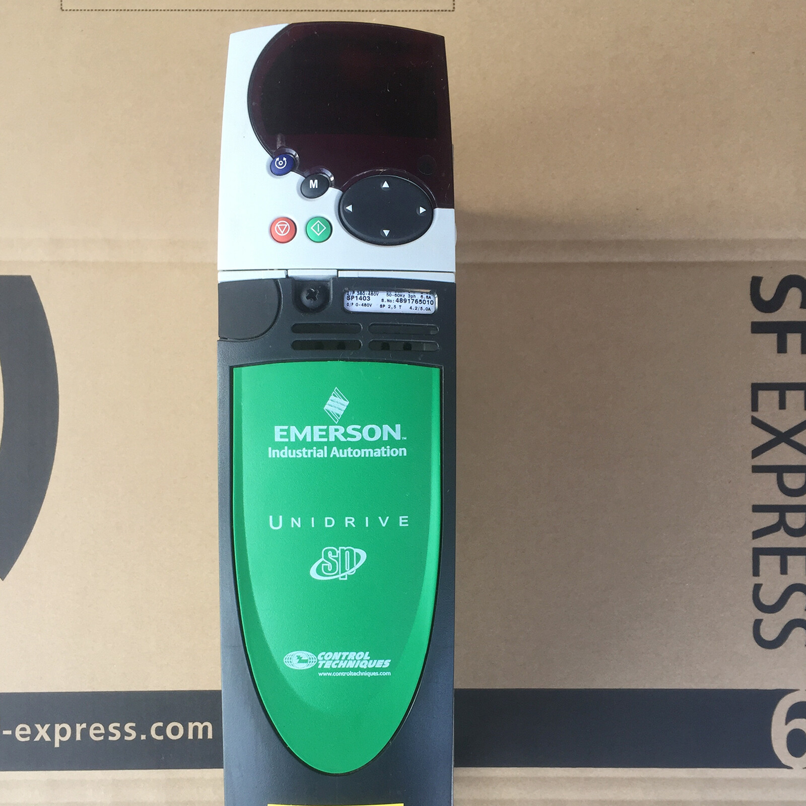 1Pc Used EMERSON UNIDRIVE SP1403 Control Techniques Test ok Fast ...