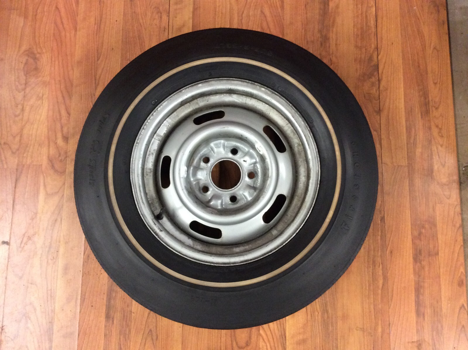 70 71 72 Chevy Monte Carlo 15X7 Rally Wheel Rim & G70-15 Firestone Tire ...