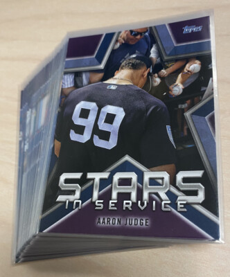 2021 Topps Series 1 - STARS IN SERVICE Inserts - Complete Your Set! | eBay
