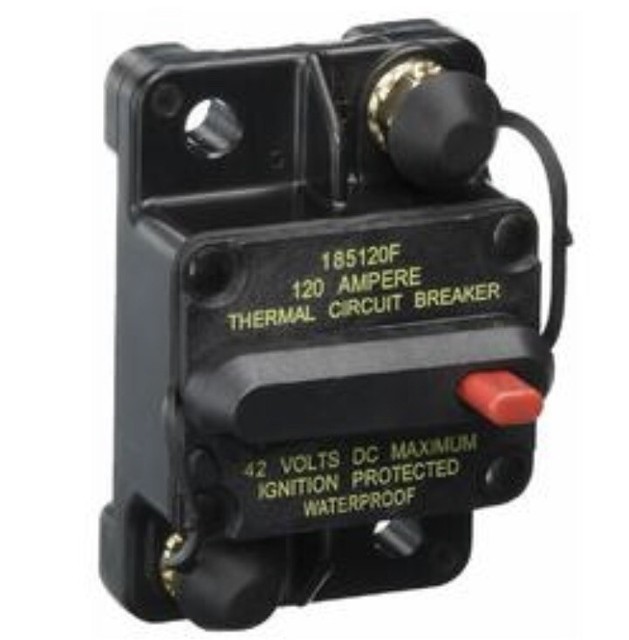 Hi-amp BUSS 185120F Circuit Breaker 120a Waterproof for sale online | eBay