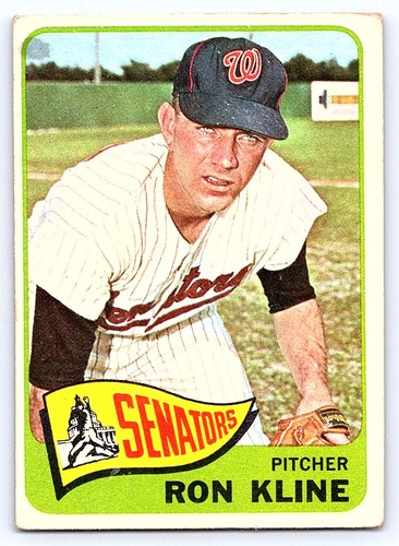 1965 Topps #56 Ron Kline Excellent | eBay