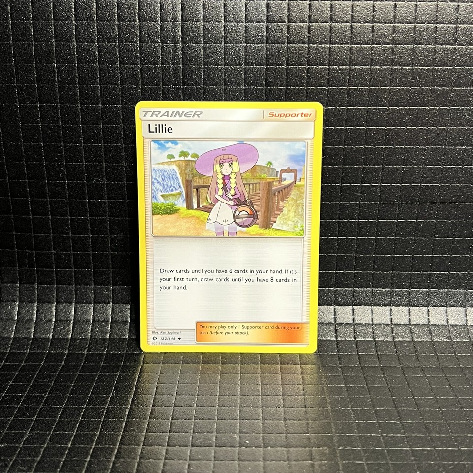 Lillie #122/149 Sun & Moon Trainer Pokemon Card | eBay