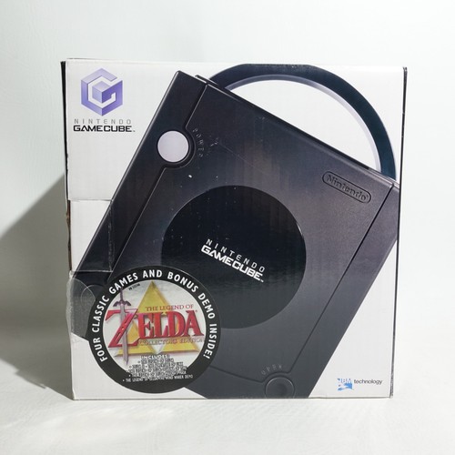 Nintendo GameCube Black Zelda Collector’s Edition Game Console System ...