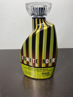 Ignite Noir Tingle Black Bronzer Tanning Lotion Devoted Creations 13.5 ...