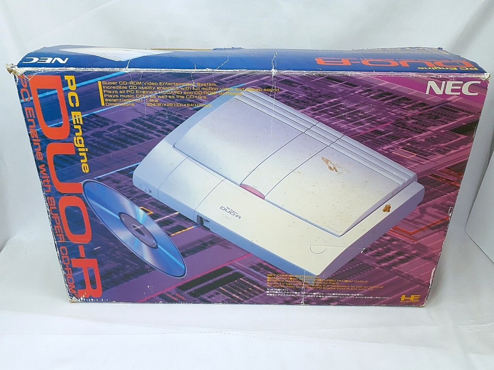 NEC PC Engine Duo-R Console Boxed set | Super CD-Rom2 | NTSC-J | White ...