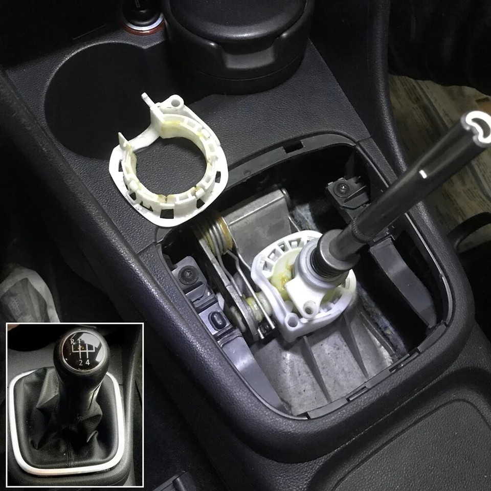 Gear Linkage Selector Shell Shift Lever Bush Spring Kit for VW Up Polo ...