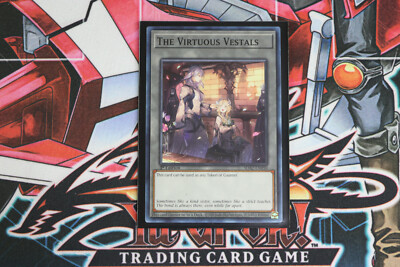 YuGiOh The Virtuous Vestals TOKEN COUNTER SDAZ-EN050 1st Common | eBay