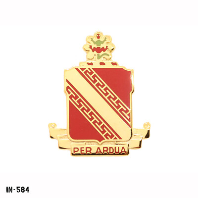 44th Air Defense Artillery US Army DUI Crest Pin "Per Ardua" ~ NEW ...