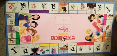 Disney Monopoly Junior Princess Game (Playing Board Only) Free Shipping ...