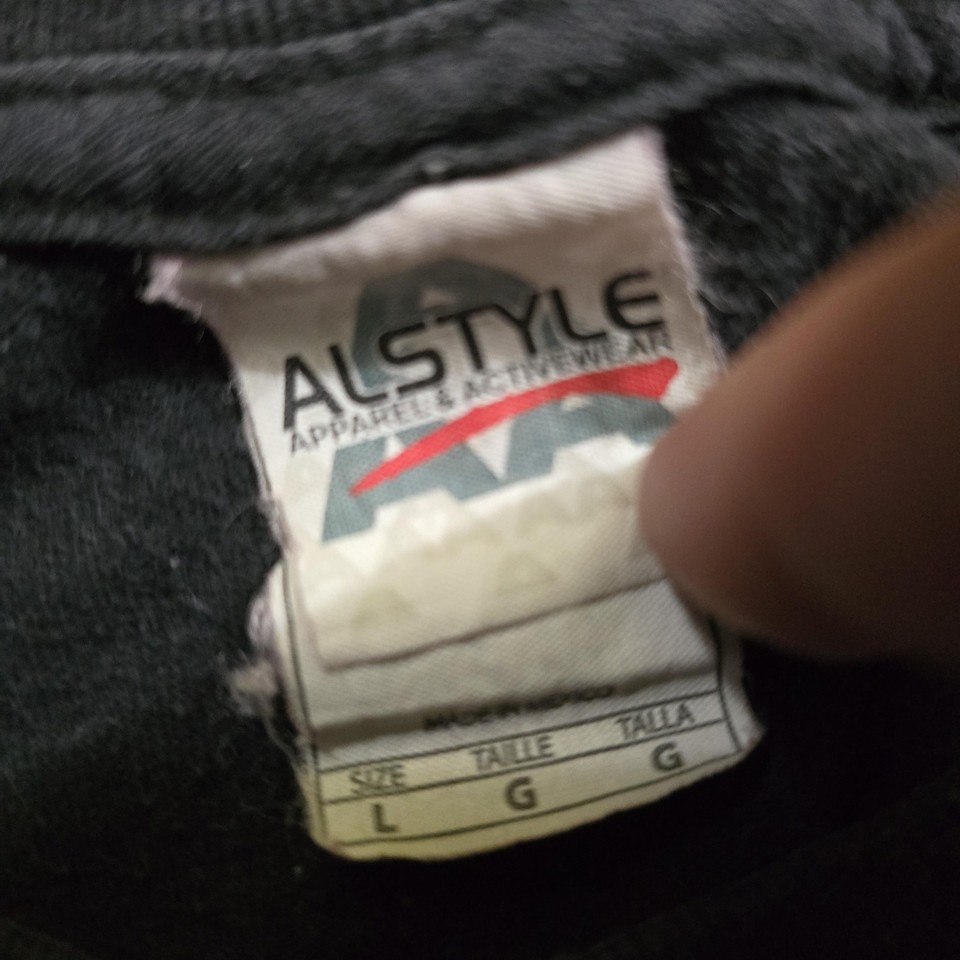 The Faceless Shirt Mens Large Black Death Metal Band Graphic Alstyle ...