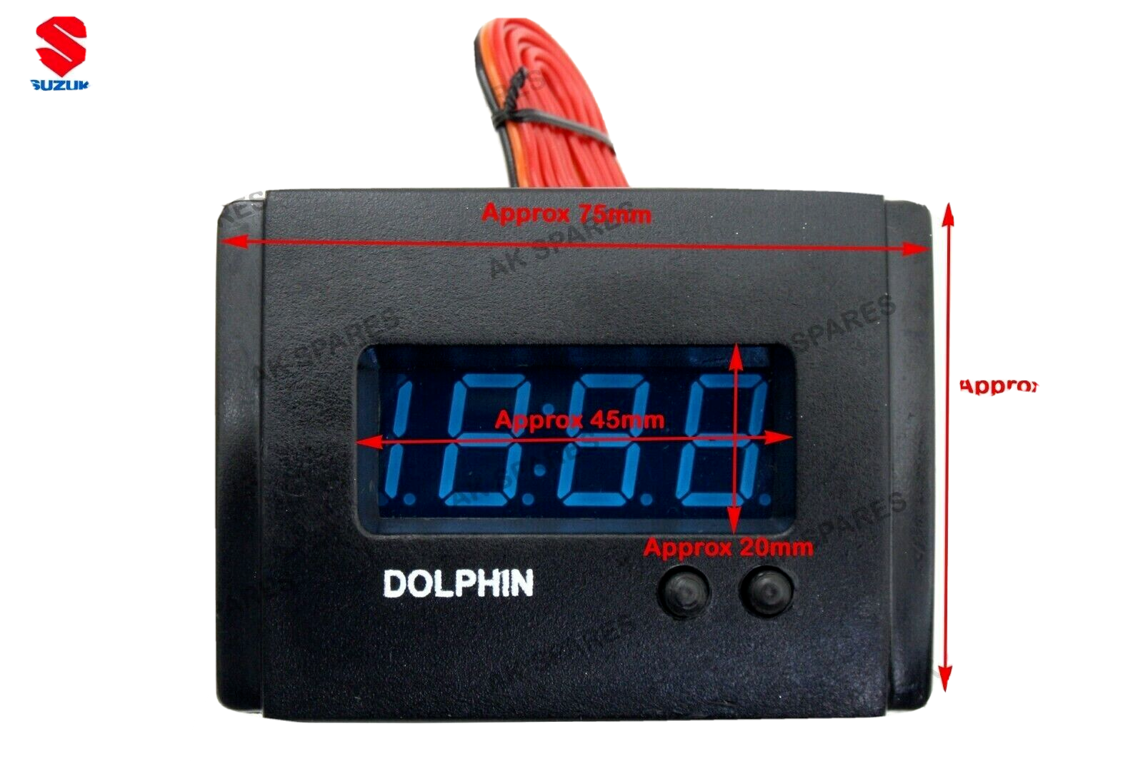 Dash Digital Clock Watch For Suzuki SJ410 SJ413 Samurai Jimny Sierra ...