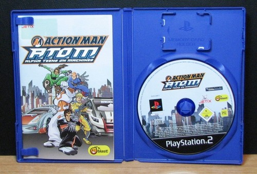 ACTION MAN ATOM ALPHA TEENS ON MACHINES PS2 PlayStation 2 PAL ...