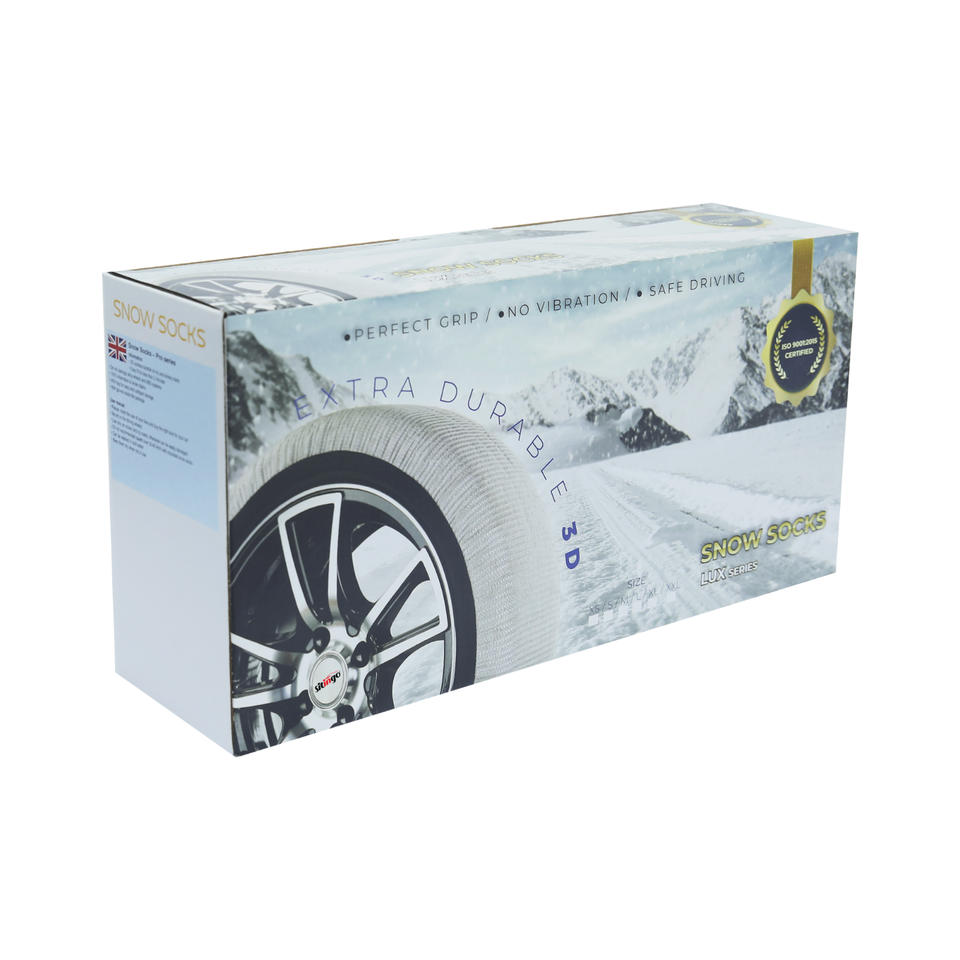 Snow Socks for Tires - Alternative Traction Device Eco Series Fits ...
