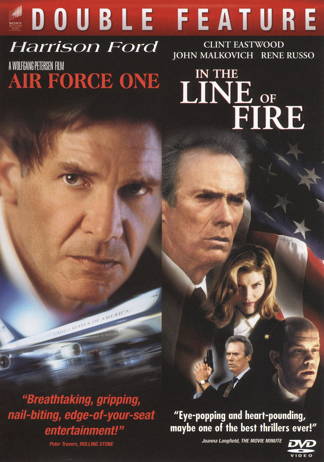 Air Force One/In the Line of Fire (DVD, 2010) for sale online | eBay UK
