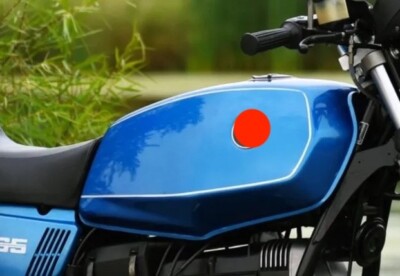 BMW R80 GS R80GS R45 R65 Blue Metallic Painted Steel Fuel Tank 1980 ...