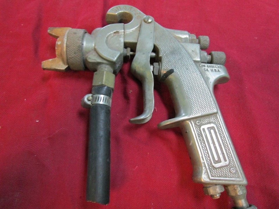 Sharp 775 paint spray gun USA 1980's made, stored away since the 1990's ...