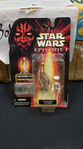 NIB SEALED 1998 STAR WARS GASGANO PIT DROID ACTION FIGURE HASBRO ...