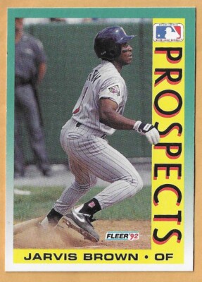JARVIS BROWN MINNESOTA TWINS PROSPECT #669 - FLEER NM-MT 1992 | eBay