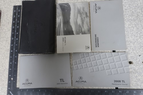 Acura TL Owner's Manual 2000 Book Set 00 Free Shipping OM708 | eBay