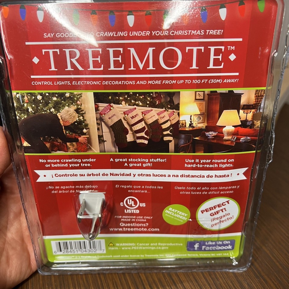 Treemote Wireless Remote Switch for Christmas Tree and Other Lights | eBay