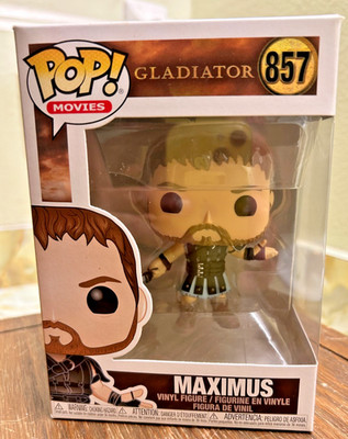 Funko Pop #857 Maximus Gladiator – Vaulted Russell Crowe Movie ...