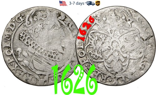 Poland 6 Groschen 1626 Sigismund III Silver Coin #19543 | eBay