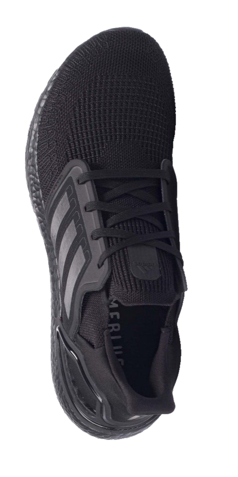 adidas Ultraboost 20 Triple Black Running Sneakers 100%AUTHENTIC EG0691 ...