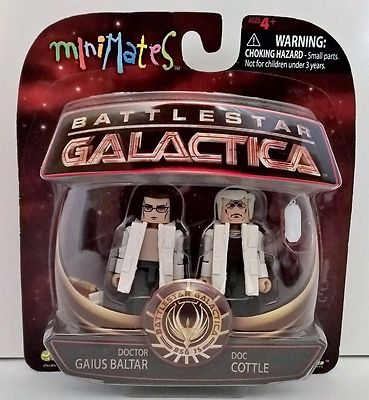 Diamond Select Doctor Gaius Baltar Doc Cottle Minimates Action Figure ...