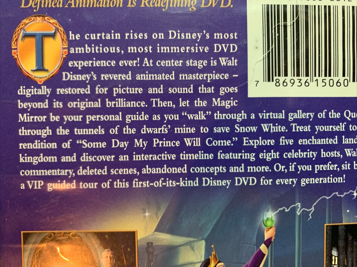 Snow White And The Seven Dwarfs Dvd Menu Snow White 2: Snow White: