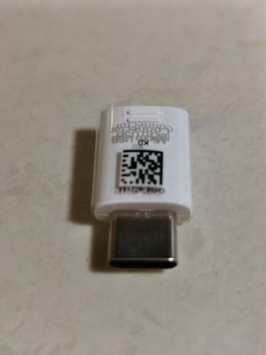 SAMSUNG MICRO USB TO TYPE C CONNECTOR WHITE GH98-40219A | eBay