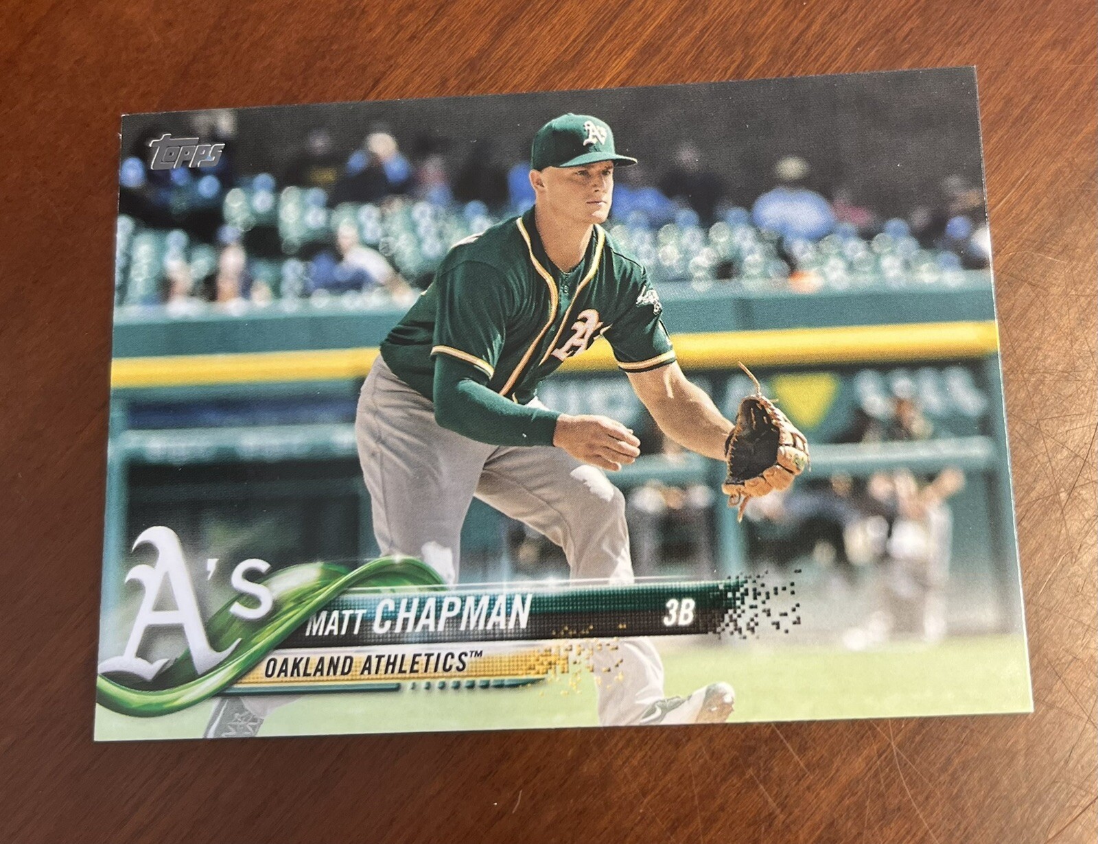 matt chapman oakland athletics 2018 topps series 2 #669 Baseball Card ...
