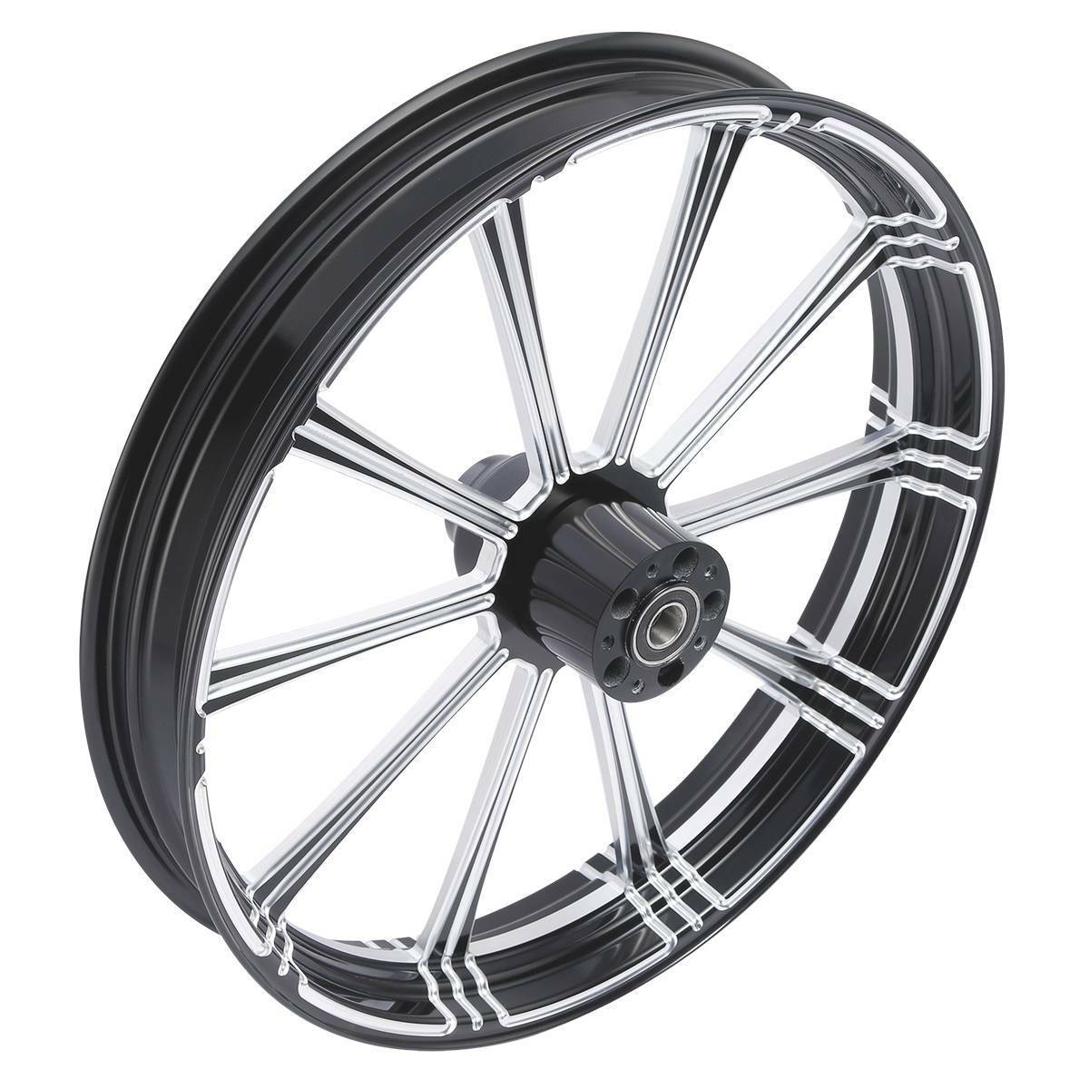 30''X3.5'' CNC Front Wheel Rim Single Disc Hub Fit For Harley Street ...