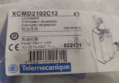 🔥New Telemecanique XCMD2102C12 Limit Switch SHIPPING FROM USA | eBay