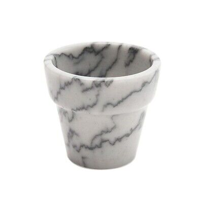 Marble Plant Pot - natural stone pot with drainage hole | eBay Australia