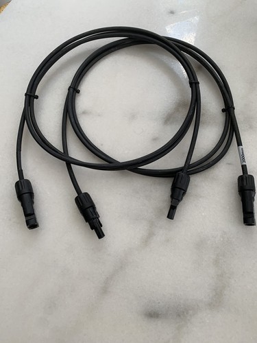 3 X Radox 2m 4mm2 PV Solar Panel Extension Cable w/ Female Male ...