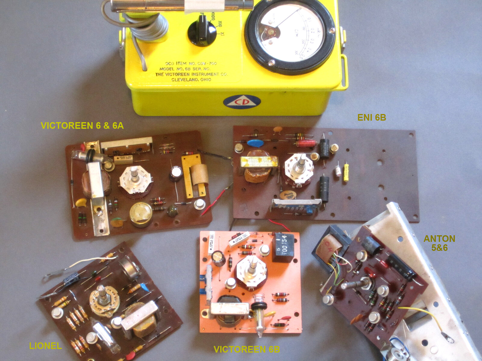 CDV-700 CD V Rebuild-Calibration Service~Victoreen, Lionel, E ...