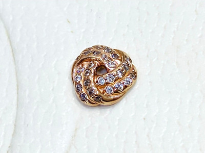 Authentic Pandora Rose MET Love Knot Floating Locket Petite Charm ...