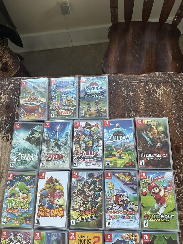 Huge Nintendo Switch Game Lot Brand New 45496598228 | eBay