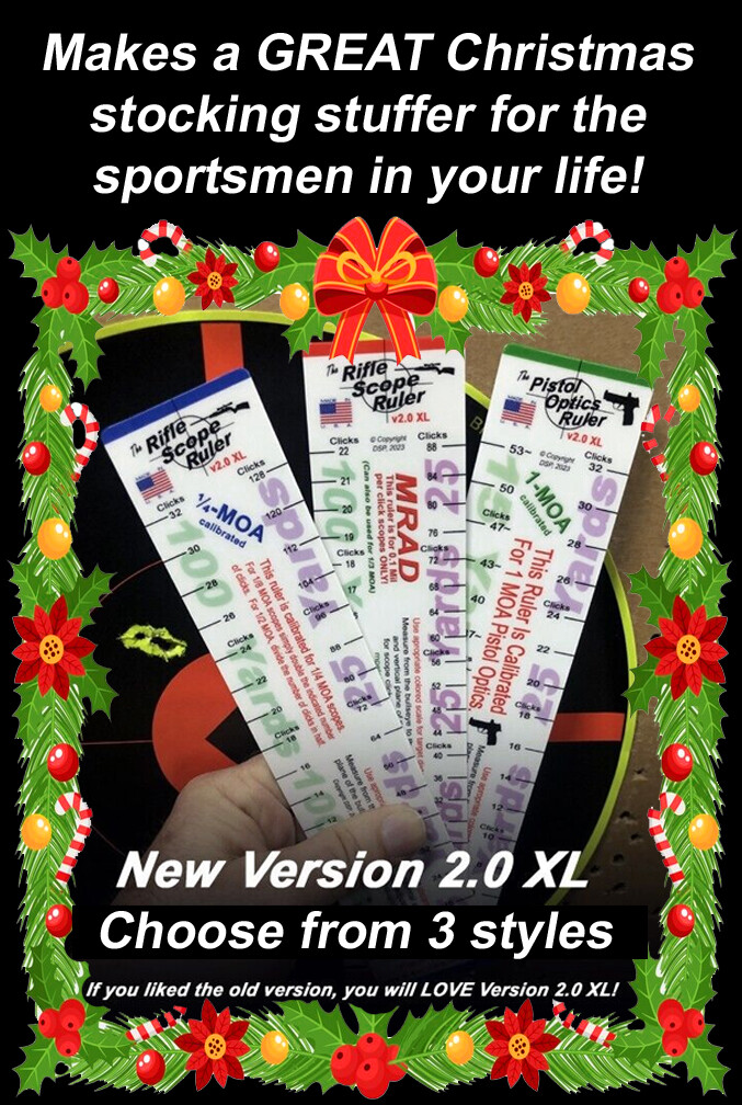 Rifle Scope Ruler Scope Click Calculator (choose which ruler you want ...