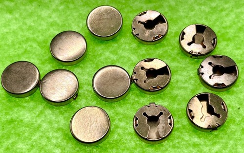 ANTIQUE BRASS BUTTON COVERS $10 PER DOZEN | eBay