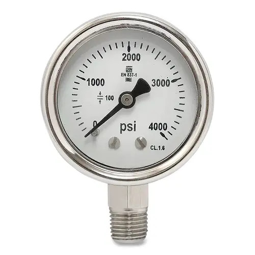 Best Welds MIPSB24000 Pressure Gauge 4000 psi 2 in Replacement Gauge | eBay