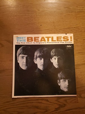 1964 The Beatles Meet the Beatles! Capitol Records Vinyl LP T-2047 Mono ...