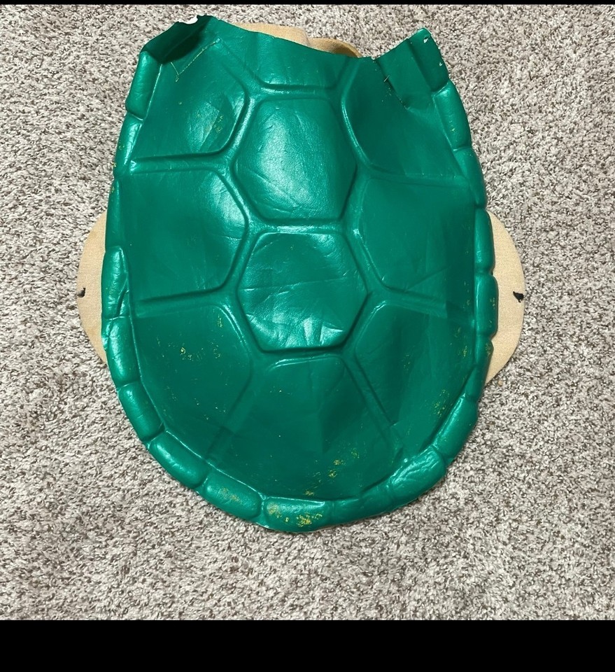 vintage teenage mutant ninja turtles Halloween costume shell Raphael ...