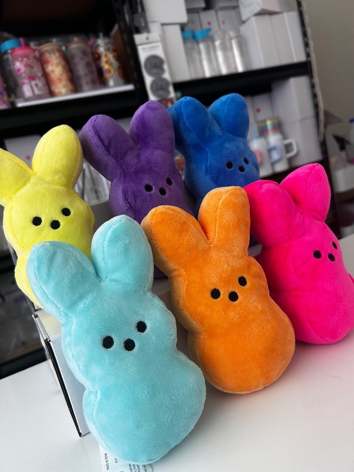 Personalised Peeps Easter Bunny Soft toy Boy/Girls, kids, Easter gift ...