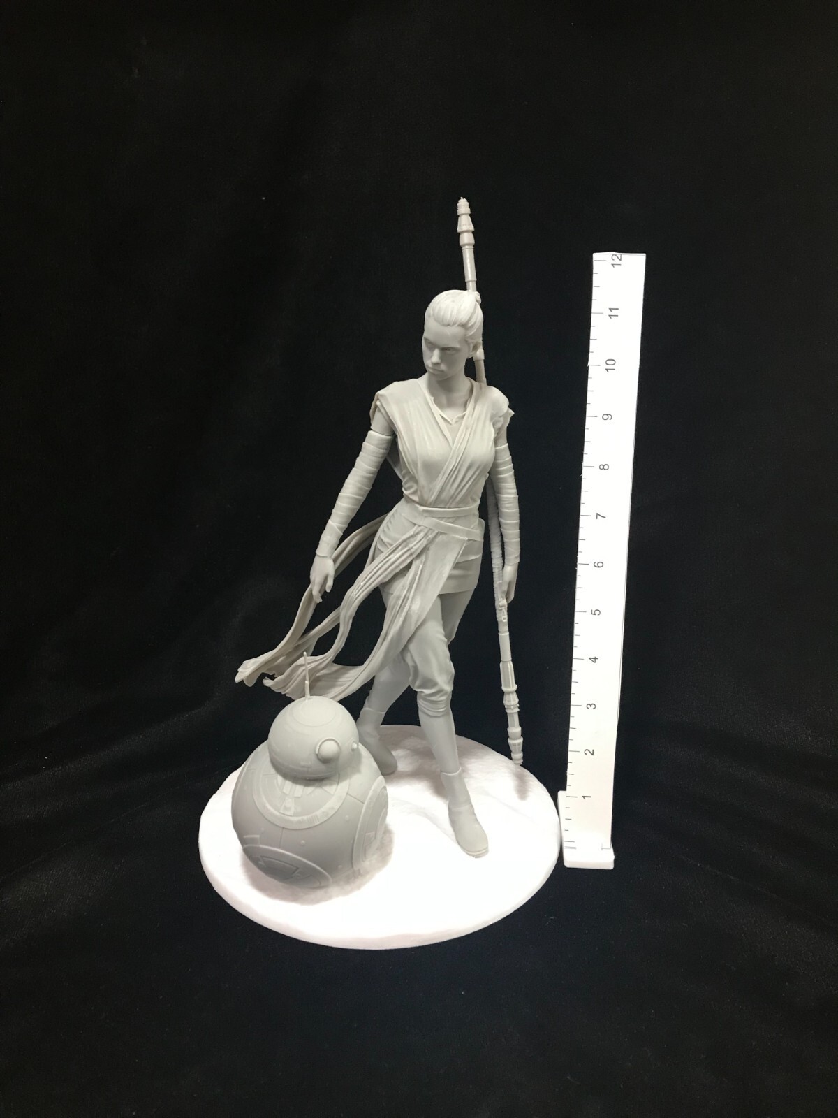 Star Wars - Rey "The Scavenger"- Fan Art - Resin Model Kit - 1/8 - 1/6 ...