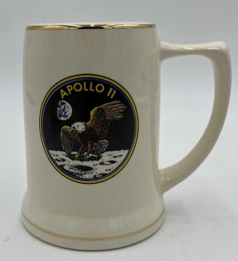 Vintage COLLECTIBLE APOLLO 11 MUG - 10oz Made In USA | eBay