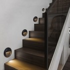 5W LED Outdoor Wall Light Fixture Step Stair Recessed Lamp Wiring Box ...